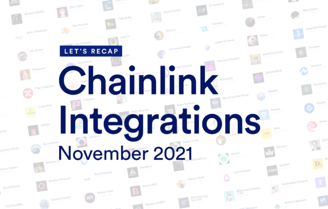 November 2021 Recap: Chainlink’s TVS Surpasses $82 Billion As Chainlink ...