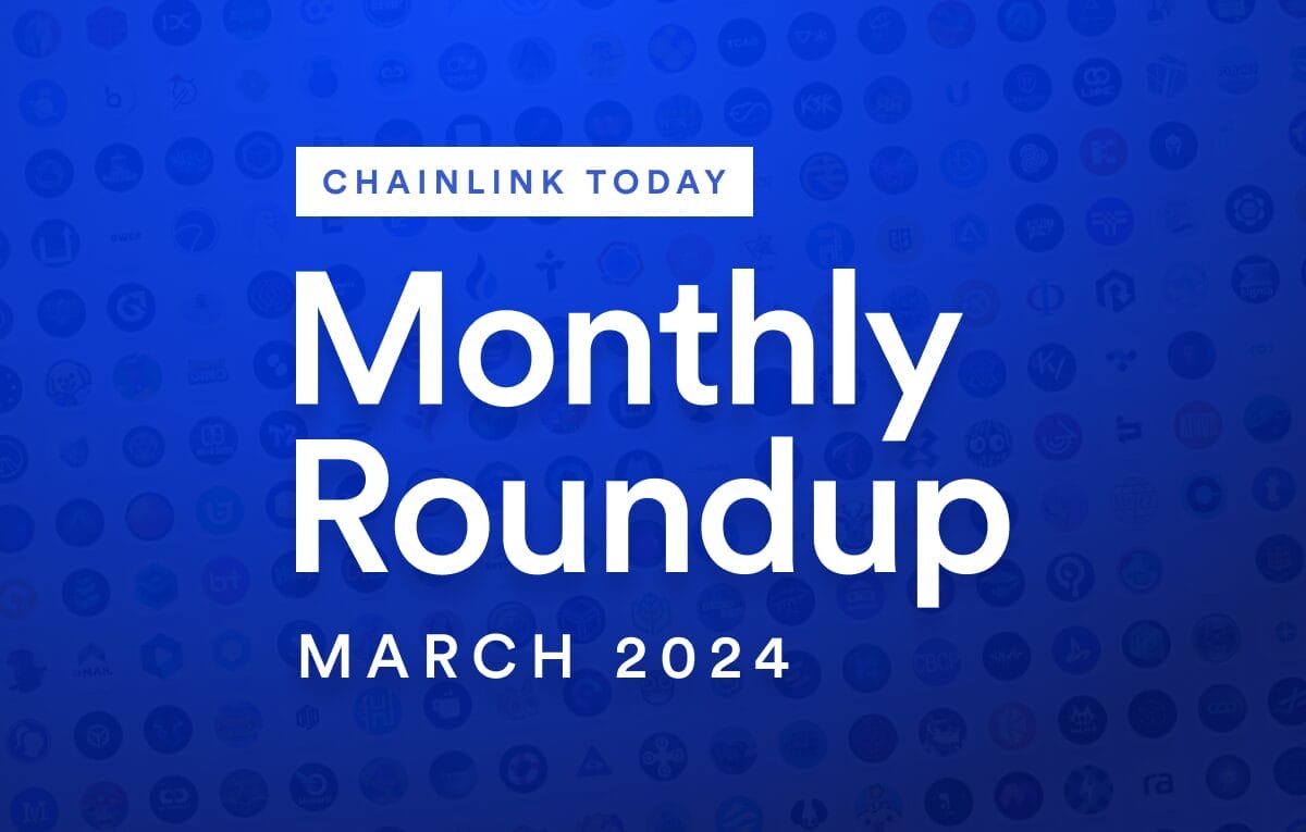 March 2024 Recap: Chainlink Labs One Of Fast Company’s Most Innovative Web3 Companies, Chainlink ...