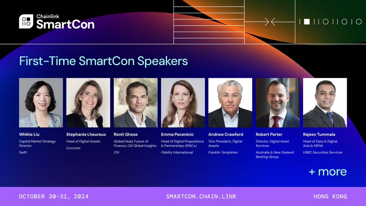 SmartCon’s Banking And Capital Markets Stage To Showcase TradFi Leaders Bringing World’s Value ...